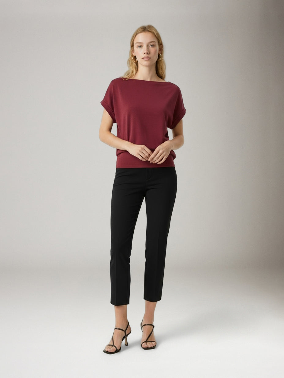 Scuba Short Sleeve Dolman Top – PLENTY